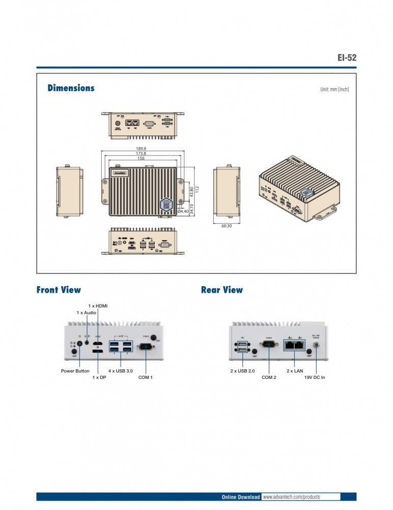 EI-52 technical document page 2