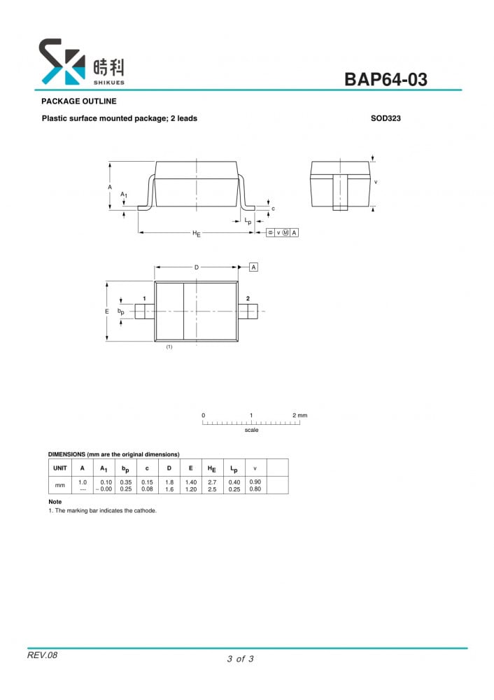 BAP64-03 datasheet page 3
