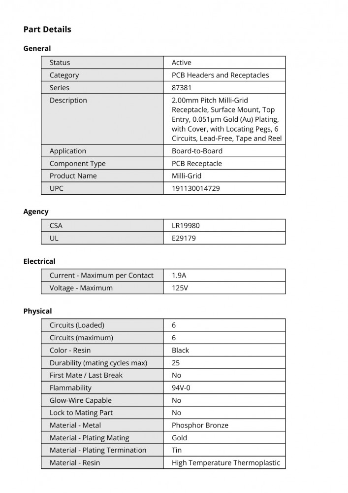 873819011 product document image, page 2