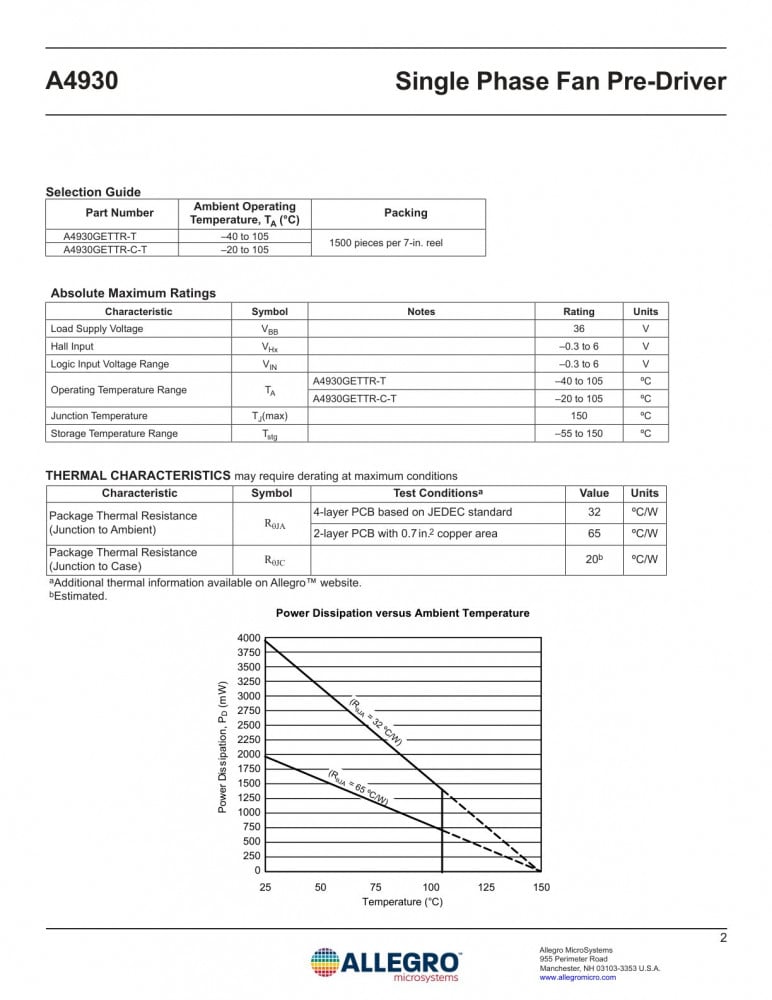 A4930METTR-T datasheet page 2