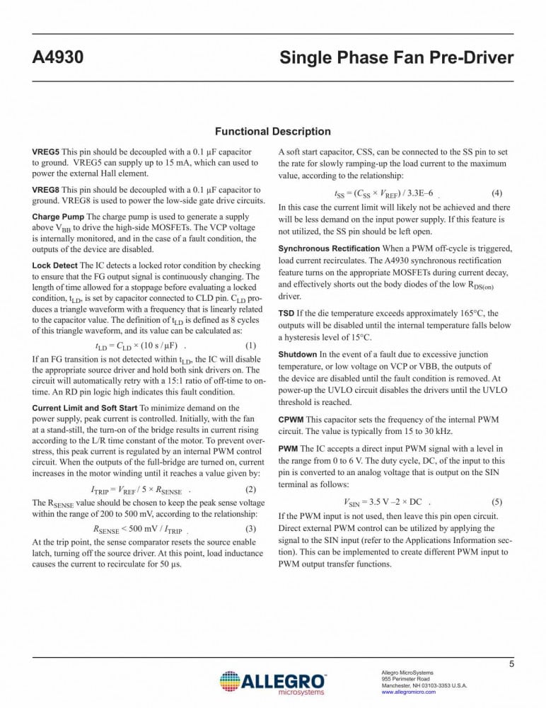 A4930METTR-T datasheet page 5