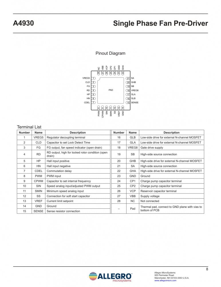 A4930METTR-T datasheet page 8