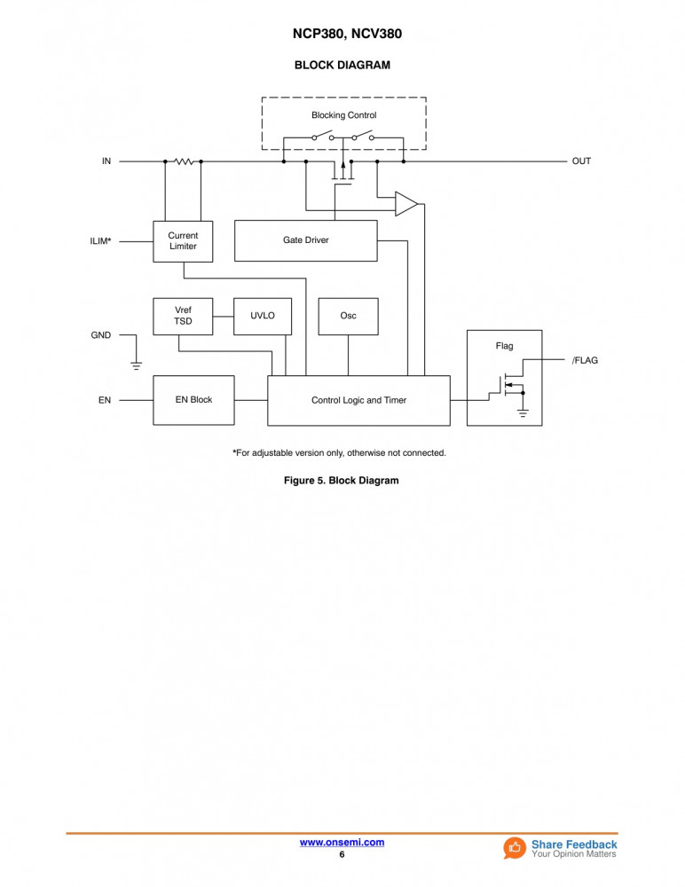 NCP380 datasheet page 6