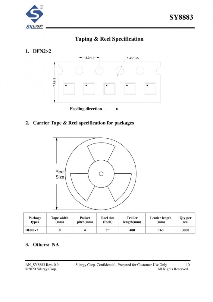 SY8883DFC datasheet page 10