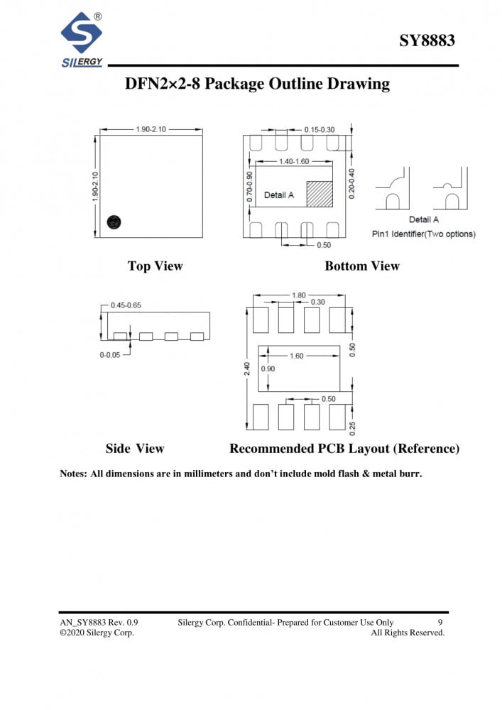 SY8883DFC datasheet page 9