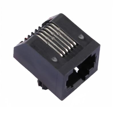 TE Connectivity 5555165-2 Modular Ethernet Connector Jack