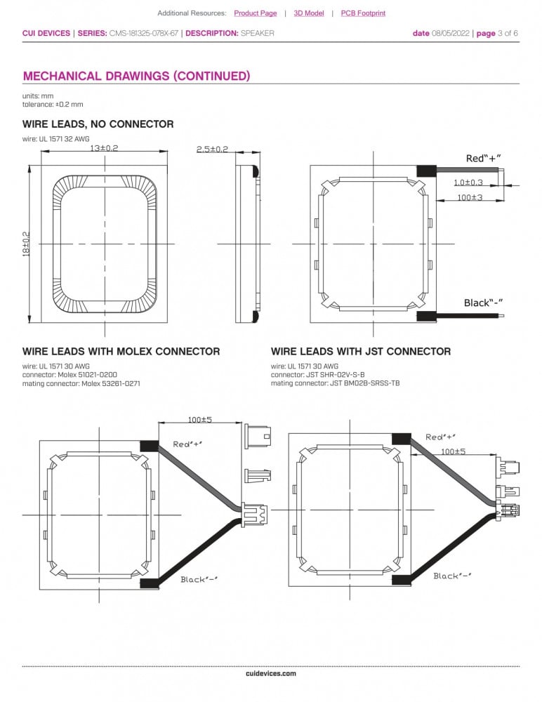 CMS-181325-078S-67 datasheet page 3