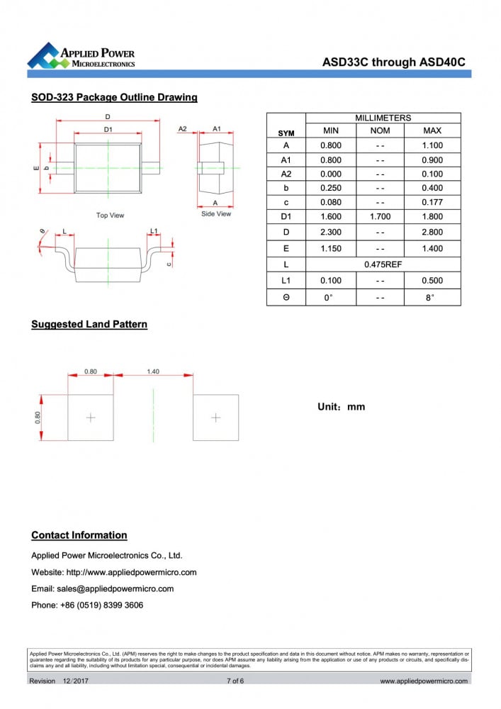 ASD08C datasheet page 7