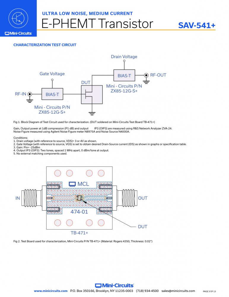 SAV-541+ datasheet page 3