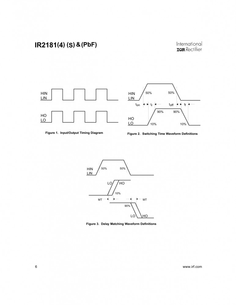 IR2181 technical document page 6