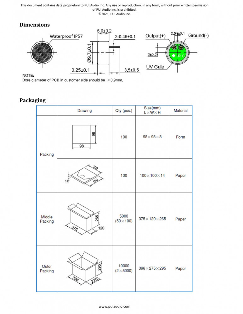 AOW-5024P-HD-F-R datasheet page 4