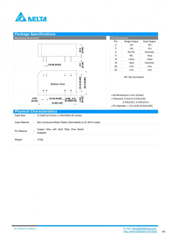 DN03S2405A datasheet page 5