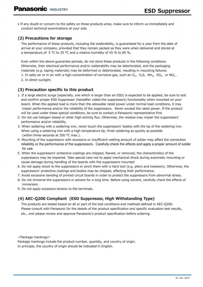 EZAEG3W11AV technical document page 5