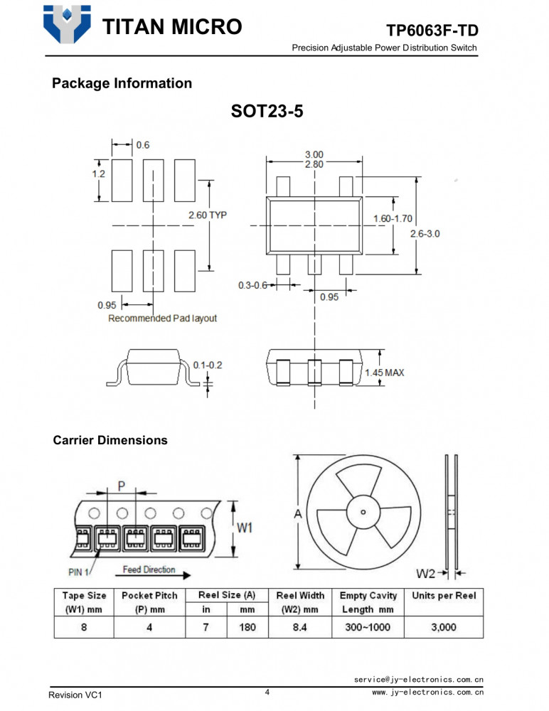TP6063F-TDX datasheet page 4