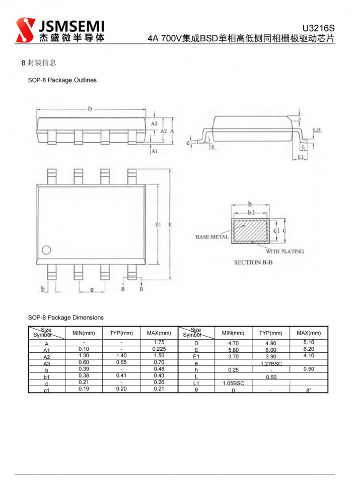U3216S-JSM datasheet page 10