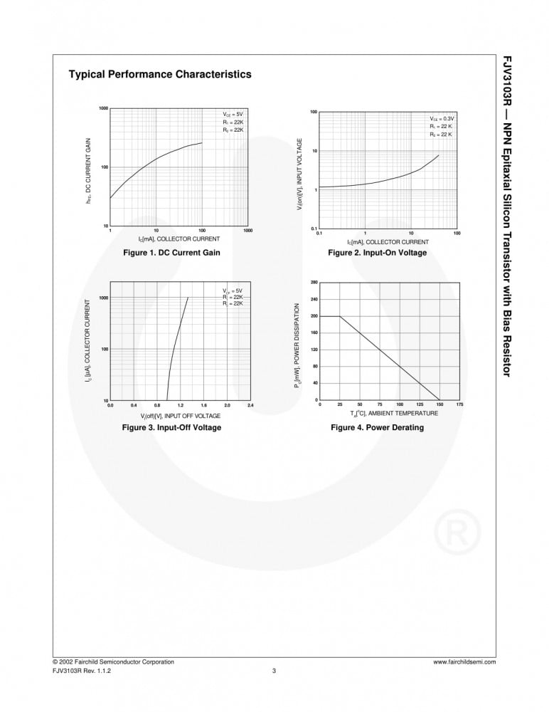 FJV3103RMTF datasheet page 3