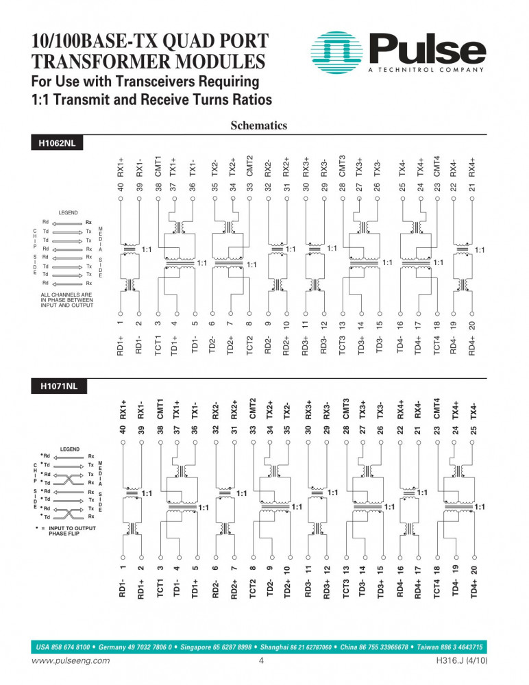H1062NL technical document page 4
