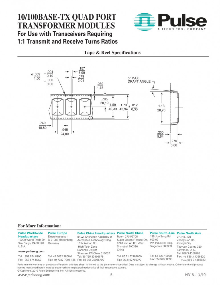 H1062NL technical document page 5