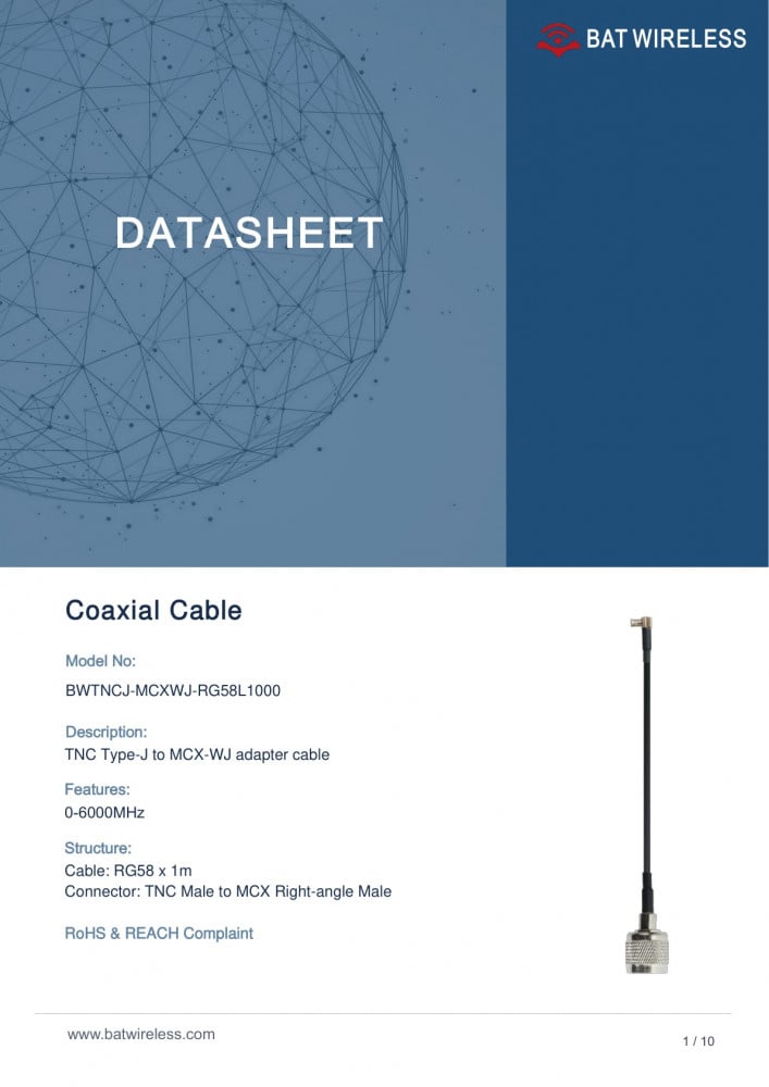 BWTNCJ-MCXWJ-RG58L1000 datasheet page 1