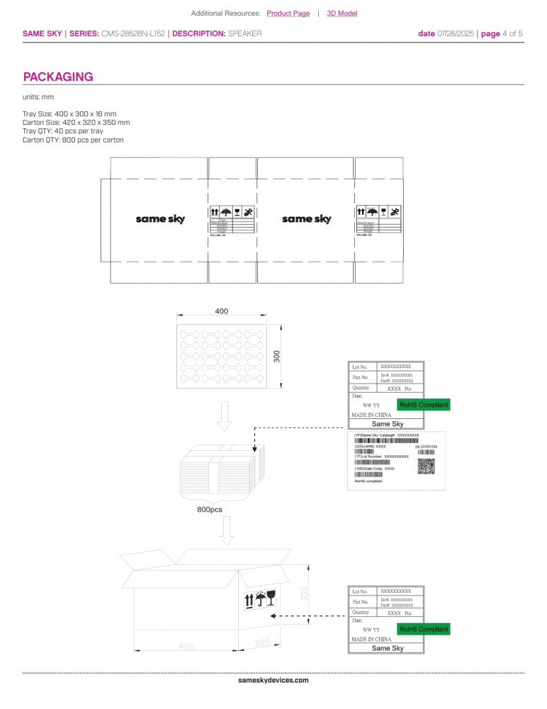 CMS-28528N-L152 technical document page 4