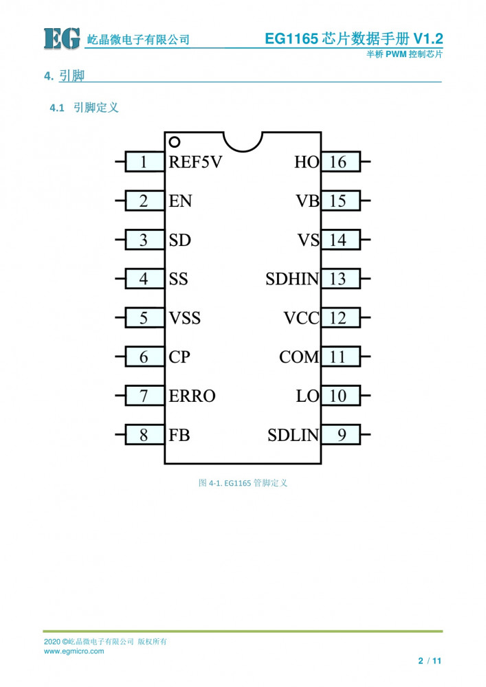 EG1165S datasheet page 5