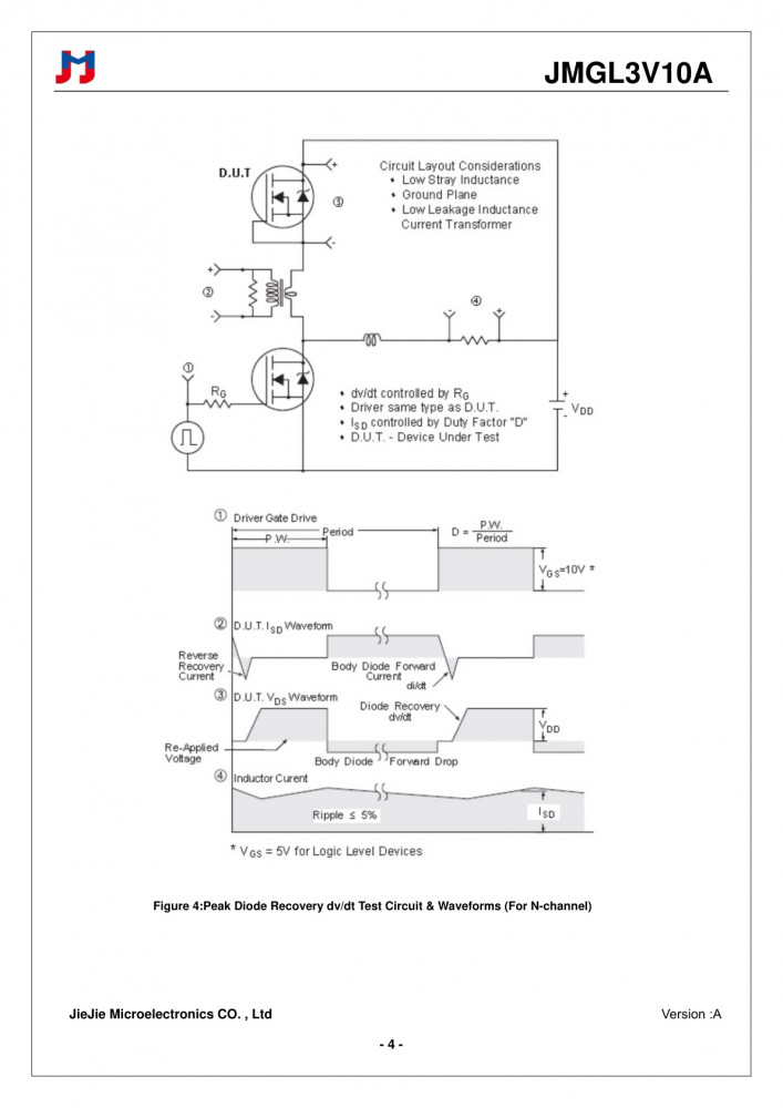 JMGL3V10A datasheet page 4