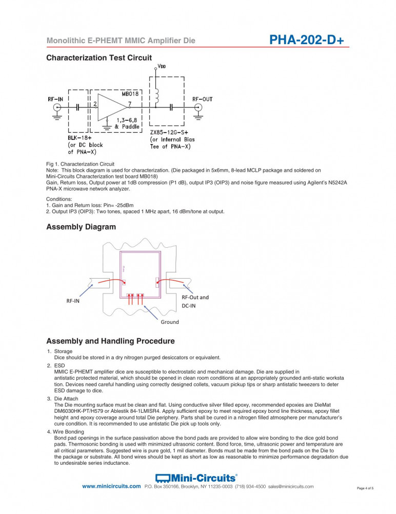 PHA-202-DG+ technical document page 4