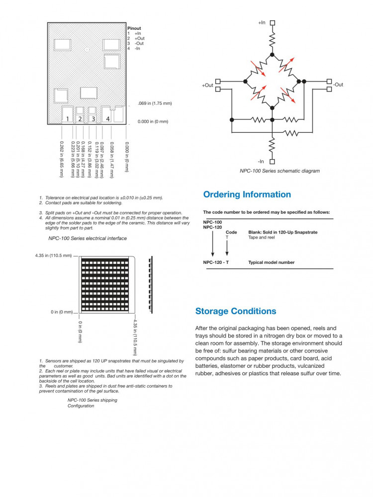 NPC-120T technical document page 3