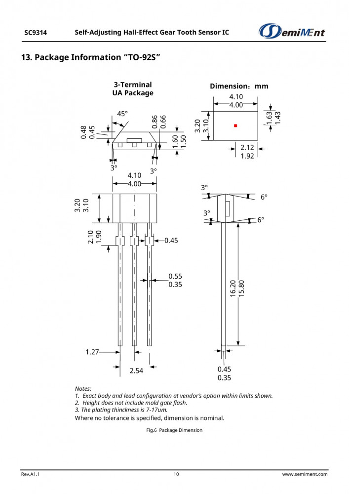 SC9314 datasheet page 10