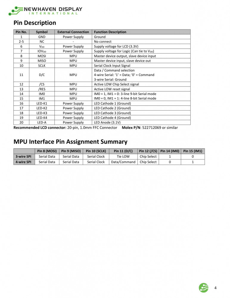 NHD-2.4-240320CF-BSXV-F document page 5