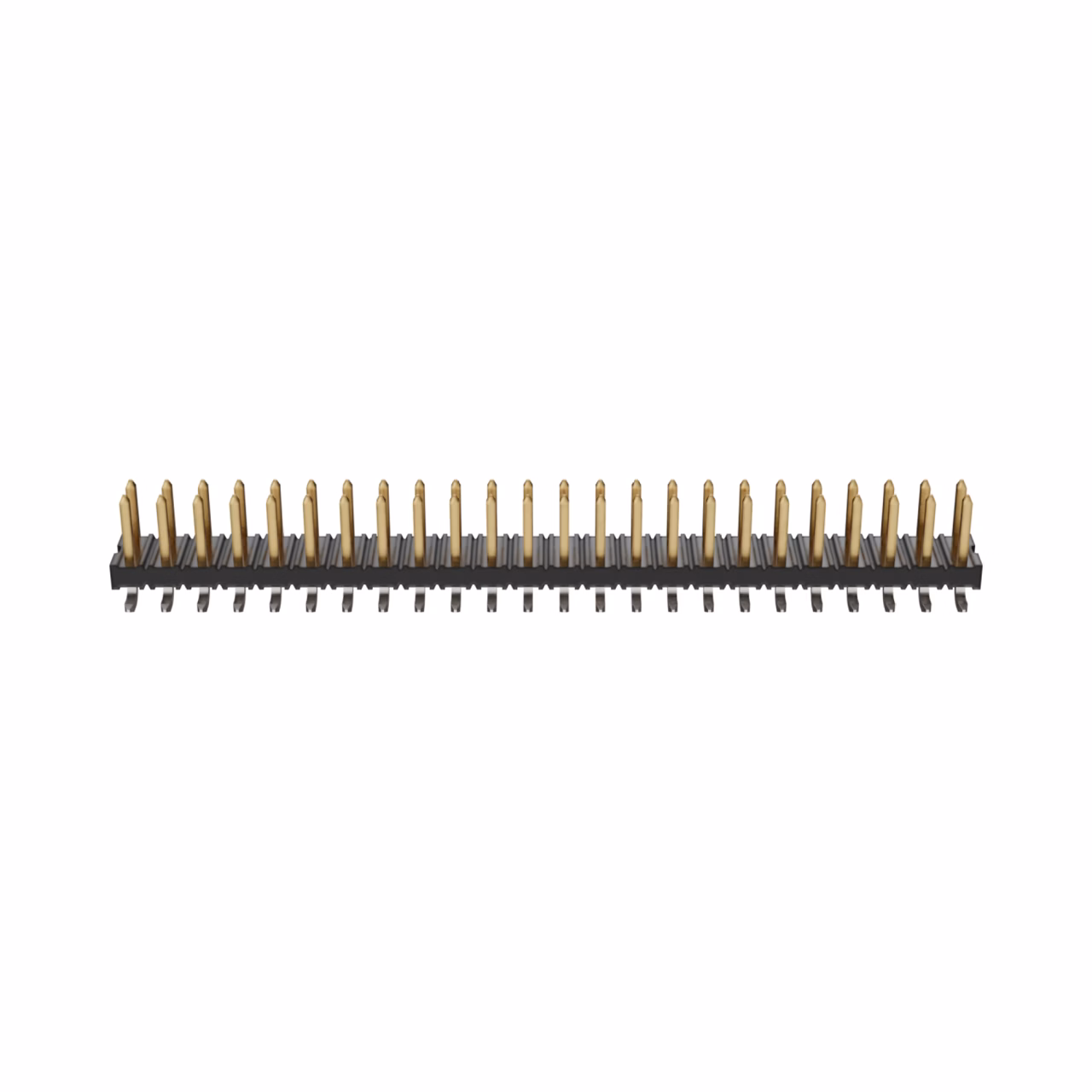 Milli-Grid Header, Vertical, Surface Mount, 48 Circuits, 0.76µm Gold (Au) Plating, Mating Pin Length 3.80mm, Tube, Lead-Free for sale