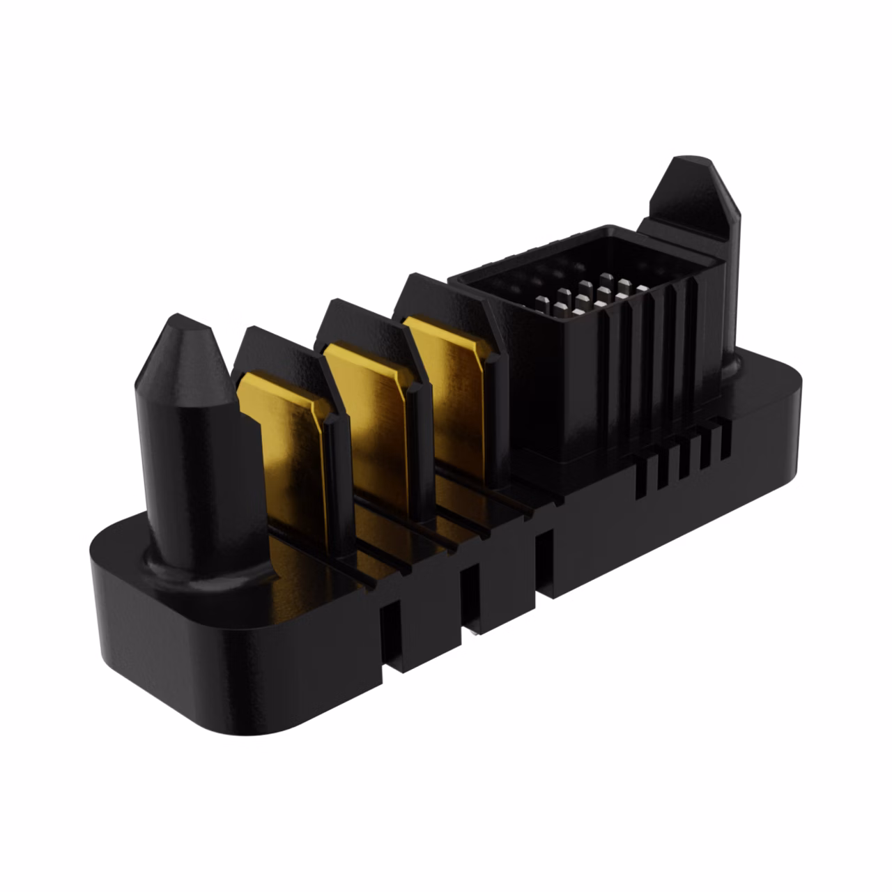 EXTreme Ten60Power Board-to-Board Vertical Plug Assembly with Guide Pins, 3 Split Power Circuits, 30 Signal Circuits for sale