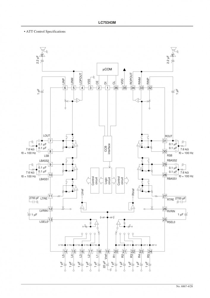 LC75343M document page 4