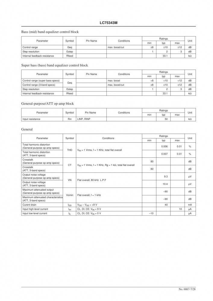 LC75343M document page 7