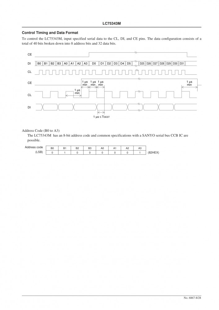 LC75343M document page 8