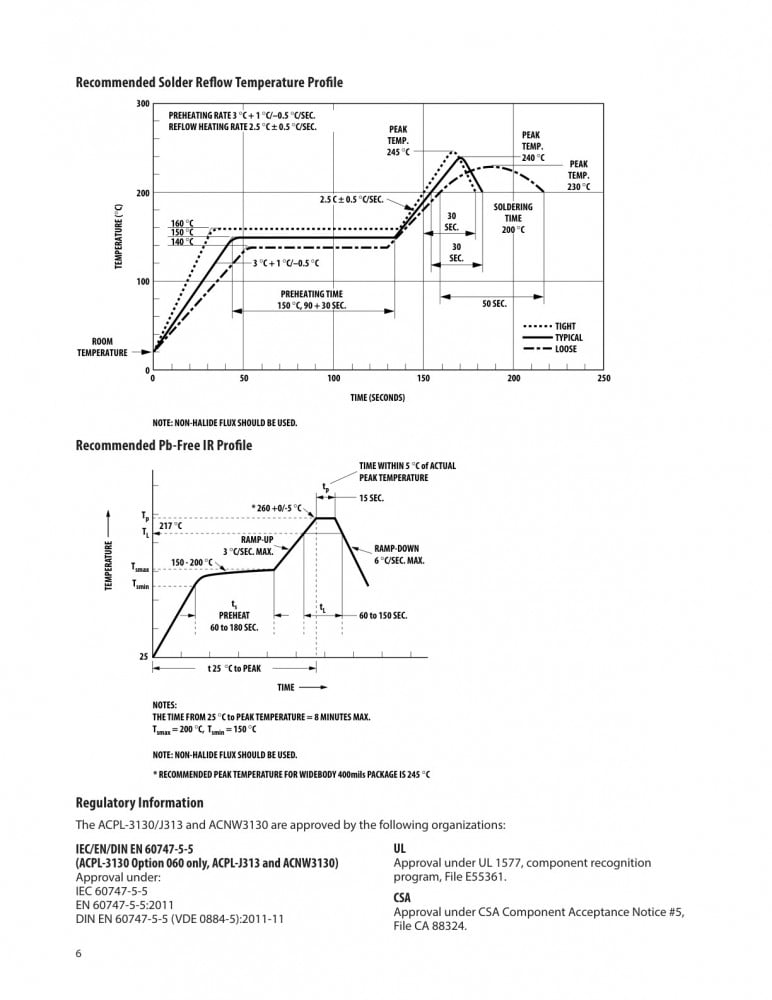 ACPL-3130 datasheet page 6