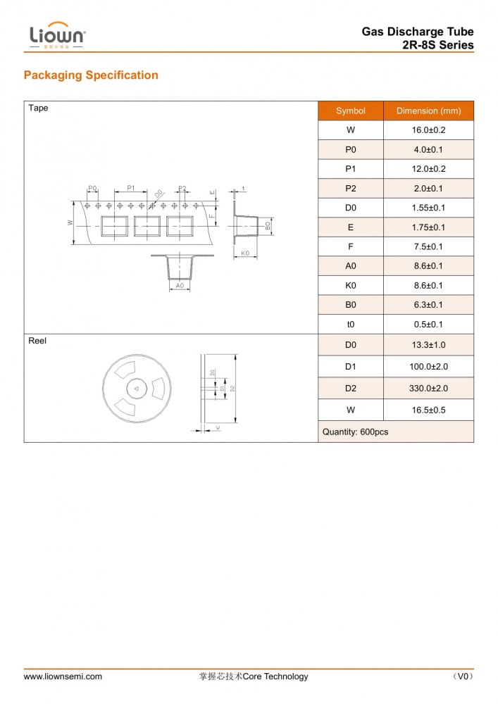 Liown 2R090PM-8S datasheet page 4