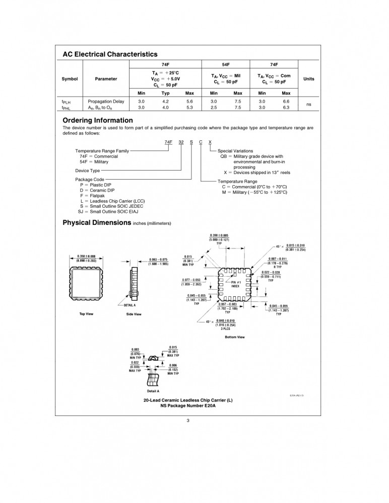 54F32/BDA datasheet page 4