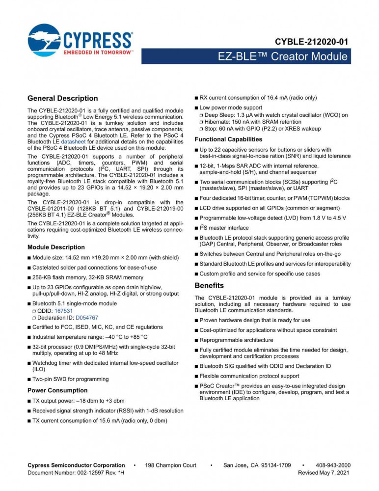 CYBLE-212020-01 document page 2