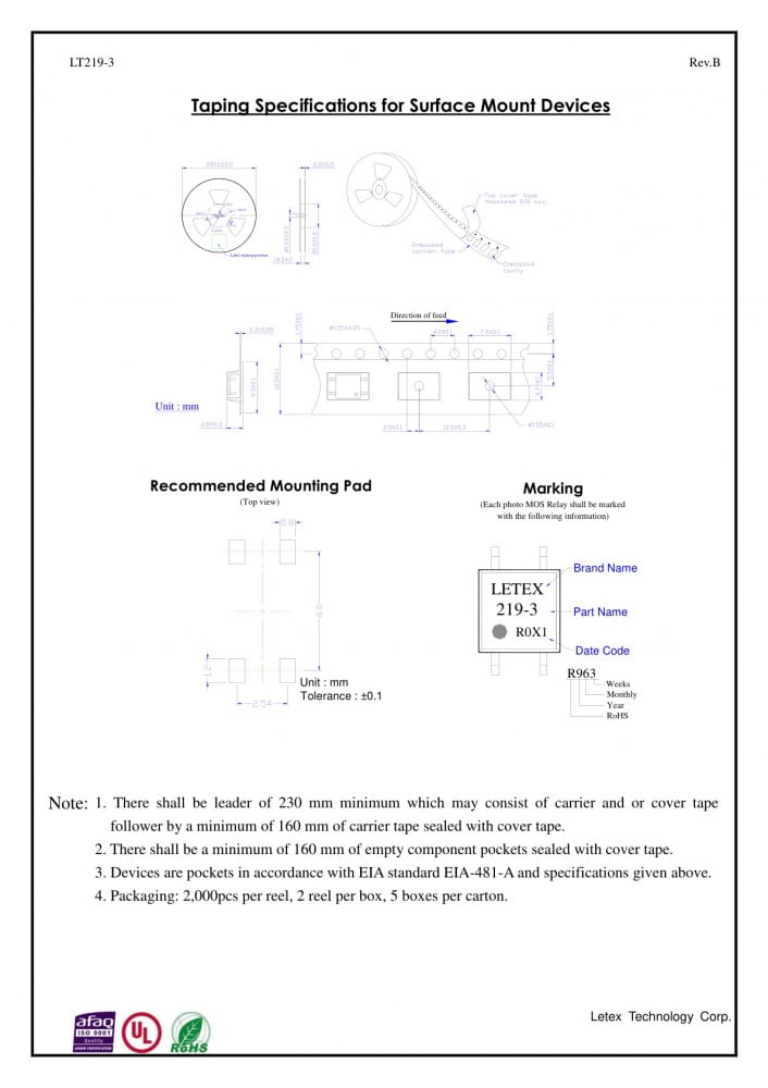 LT219-3 datasheet page 4