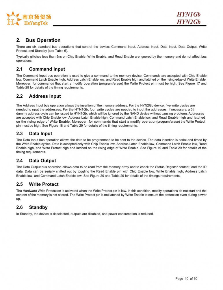 HYN2G08UKTCC1 datasheet page 10