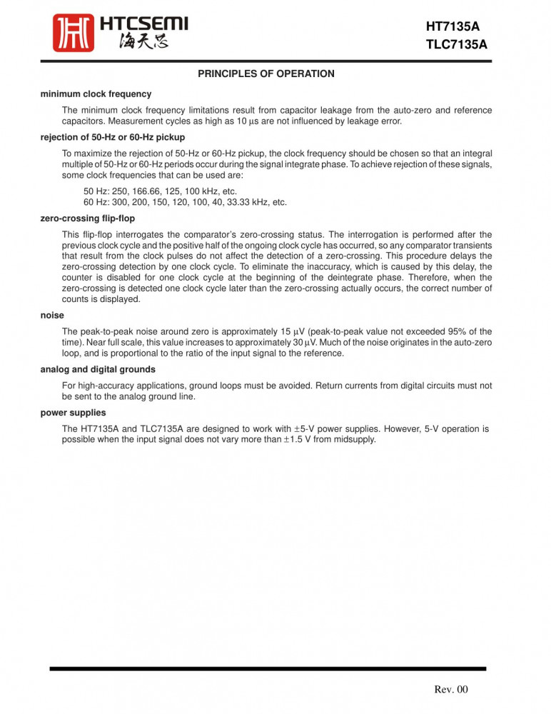 HT7135ARWZ datasheet page 10