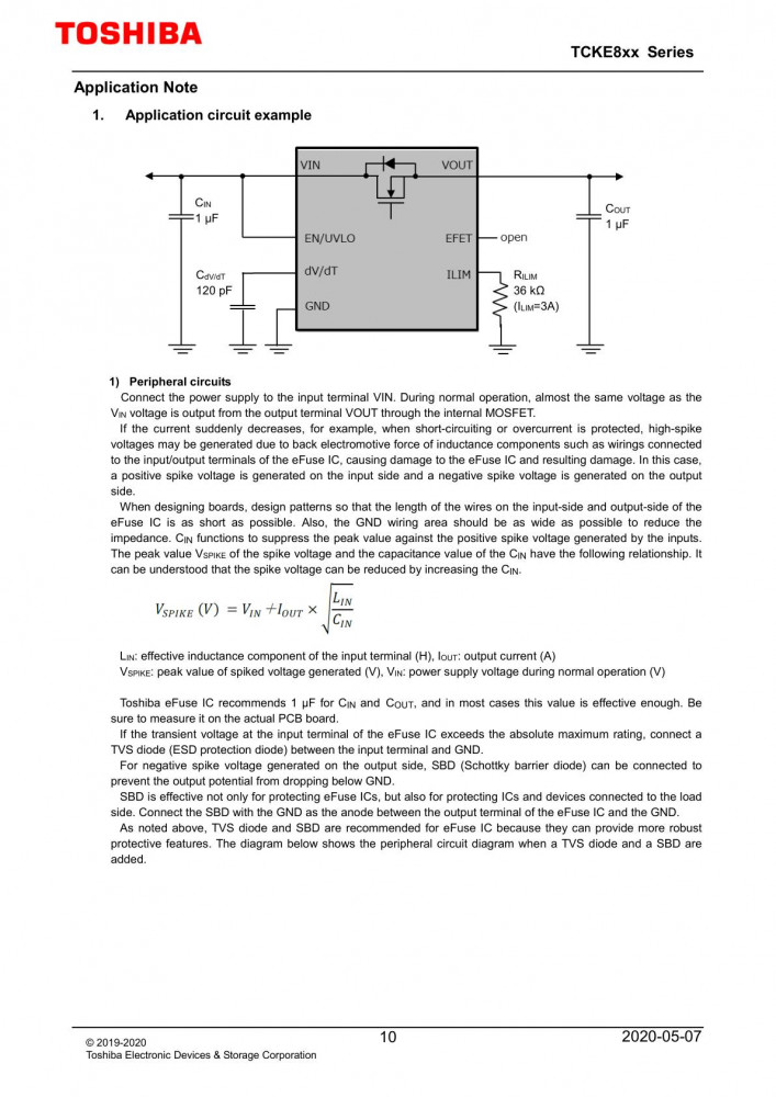 TCKE800NL datasheet page 10