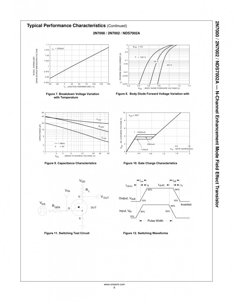 NDS7002A datasheet page 6