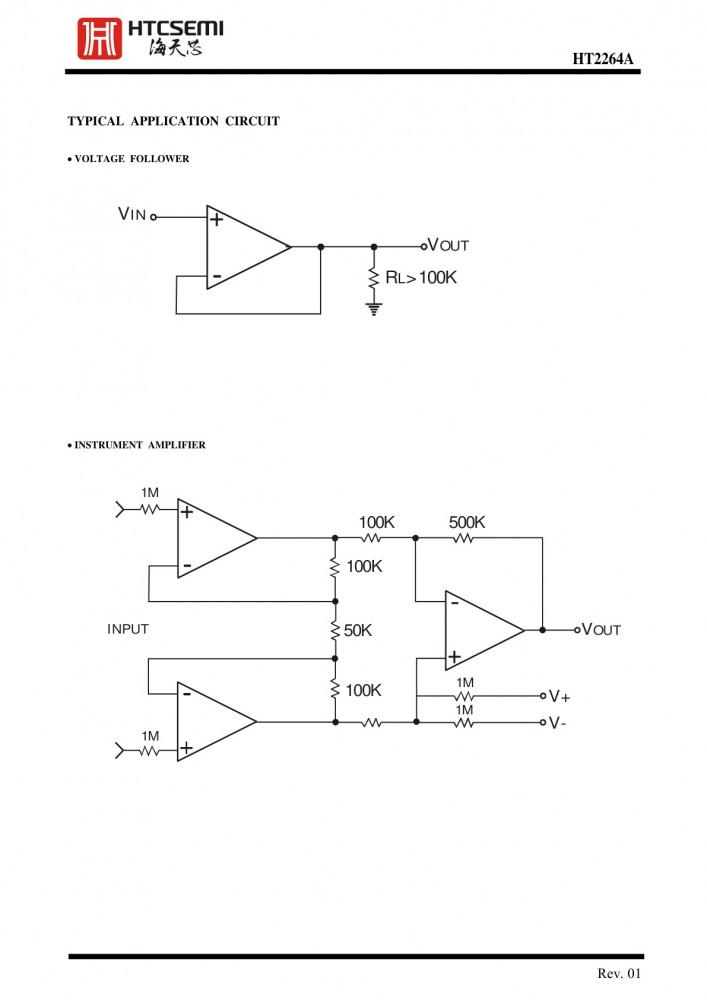 HT2264ARZ technical document page 3