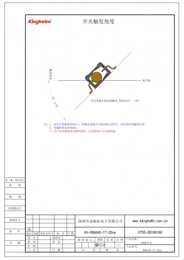 KH-RB6640-1T-25ms technical document page 3