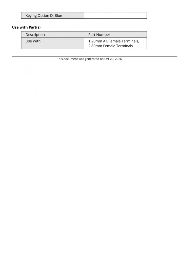 Technical document page 3 for product reference