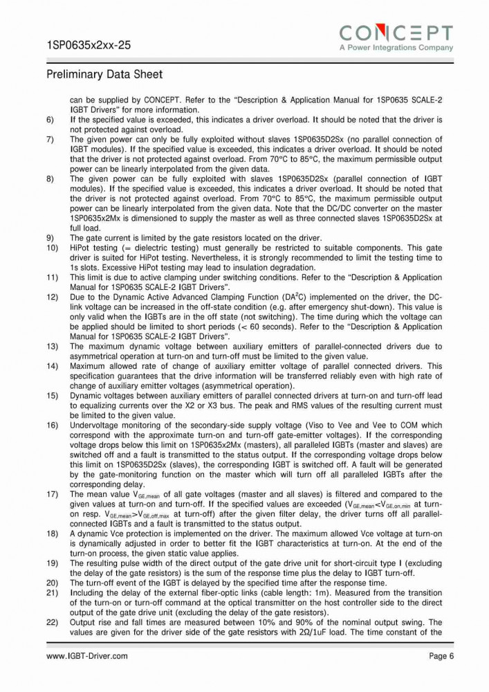 1SP0635D2S1-25 datasheet page 6