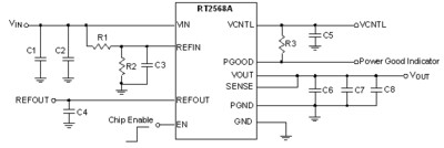 RT2596 - DDR Termination Regulator