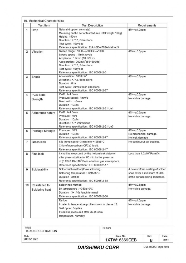 KDS DSB321SDA specification page 4